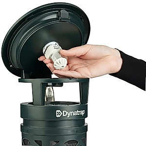 DynaTrap DT1130-GRSR 1/2 Acre Mosquito & Flying Insect Outdoor Trap and Killer – Kills Mosquitoes, Flies, Wasps, Gnats, & Other Flying Insects - Bug Zapper Alternative – Green