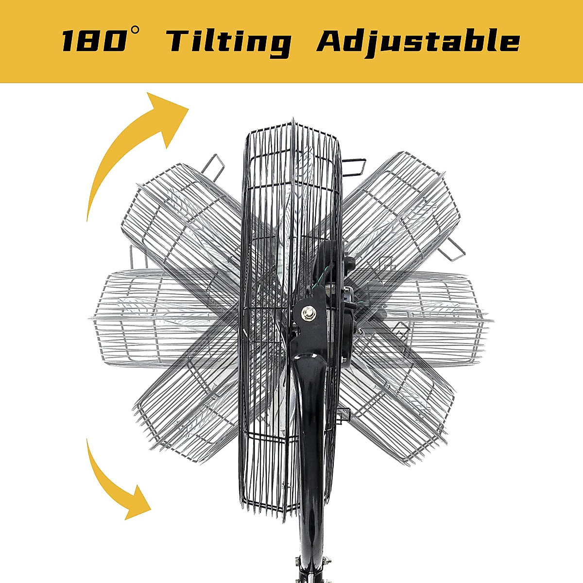 HiCFM PEDESTAL FAN SERIES (30" Misting Oscillating Pedestal Fan)