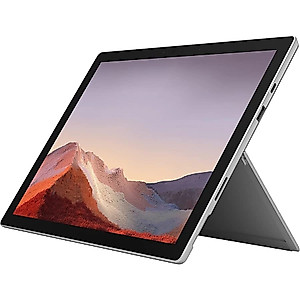 Microsoft Surface Pro 7 Tablet, 12.3" PixelSense (2736 x 1824) Touchscreen, 10th Gen Intel i7, 16GB RAM Memory, 512GB SSD, Win10H, Platinum (Renewed Premium)