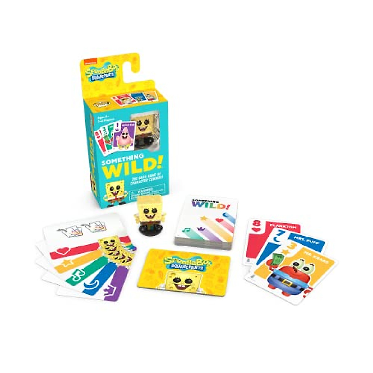 Funko Something Wild! Spongebob Squarepants Card Game for 2-4 Players Ages 6 and Up