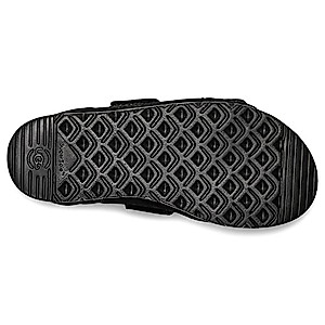 UGG Girls K GOLDENSTAR Slingback Sandal, Black, 13 Little Kid