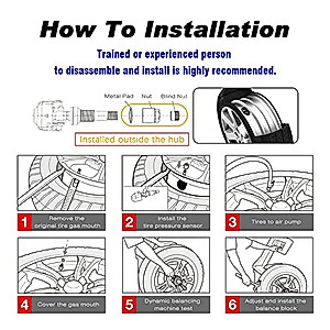 HENNYUU 1PCS Tire Pressure Sensors TPMS Senso BB5Z-1A189-A 433Mhz