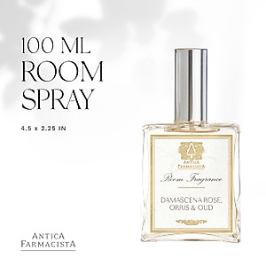 Antica Farmacista Damascena Rose, Orris and Oud Room and Linen Spray, 3.4 Fl Oz