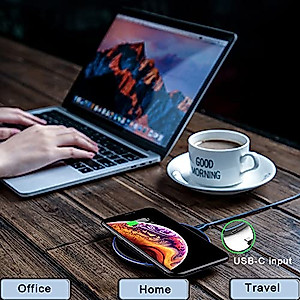 30W Wireless Charger Pad, Wireless Charger 30W, Fast Wireless Charger, Qi Wireless Charging Compatible with Samsung Galaxy S22/S22+/S21/S20/S10, Fast Charger Compatible with iPhone 13/12/11 Series