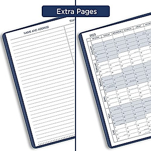 AT-A-GLANCE 2023 Monthly Planner, 7" x 8-3/4", Medium, Fashion Color, Blue (7012420)