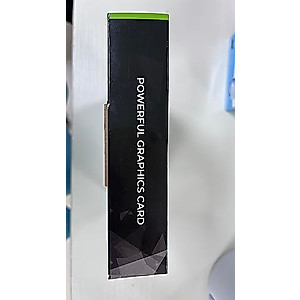 SAPLOS Radeon RX 550 Low Profile Graphics Card, 4GB GDDR5 128-bit, HDMI VGA DVI-D, Video Card for PC Gaming, Computer GPU, DirectX 12, Low Power