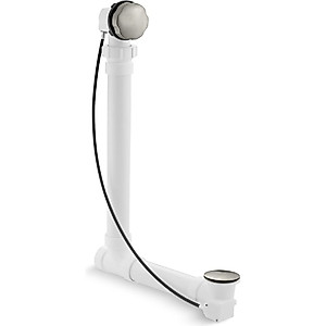 KOHLER 264333 Cable Bath Drain, Vibrant Brushed Nickel