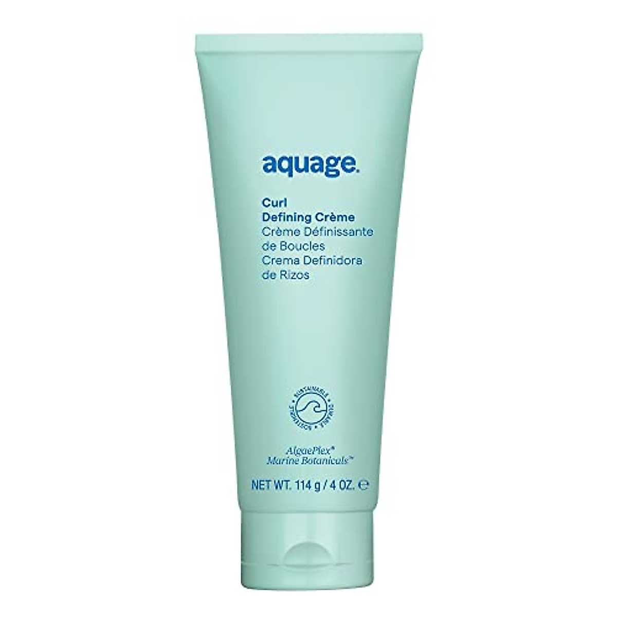 Curl Defining Creme For Curly Hair - Contains Emollient Technology and AlgaePlex Marine Botanicals, Moisturizes Strands to Create Soft, Silky, Diffused Curls Without Frizz, Medium Hold, 4 oz