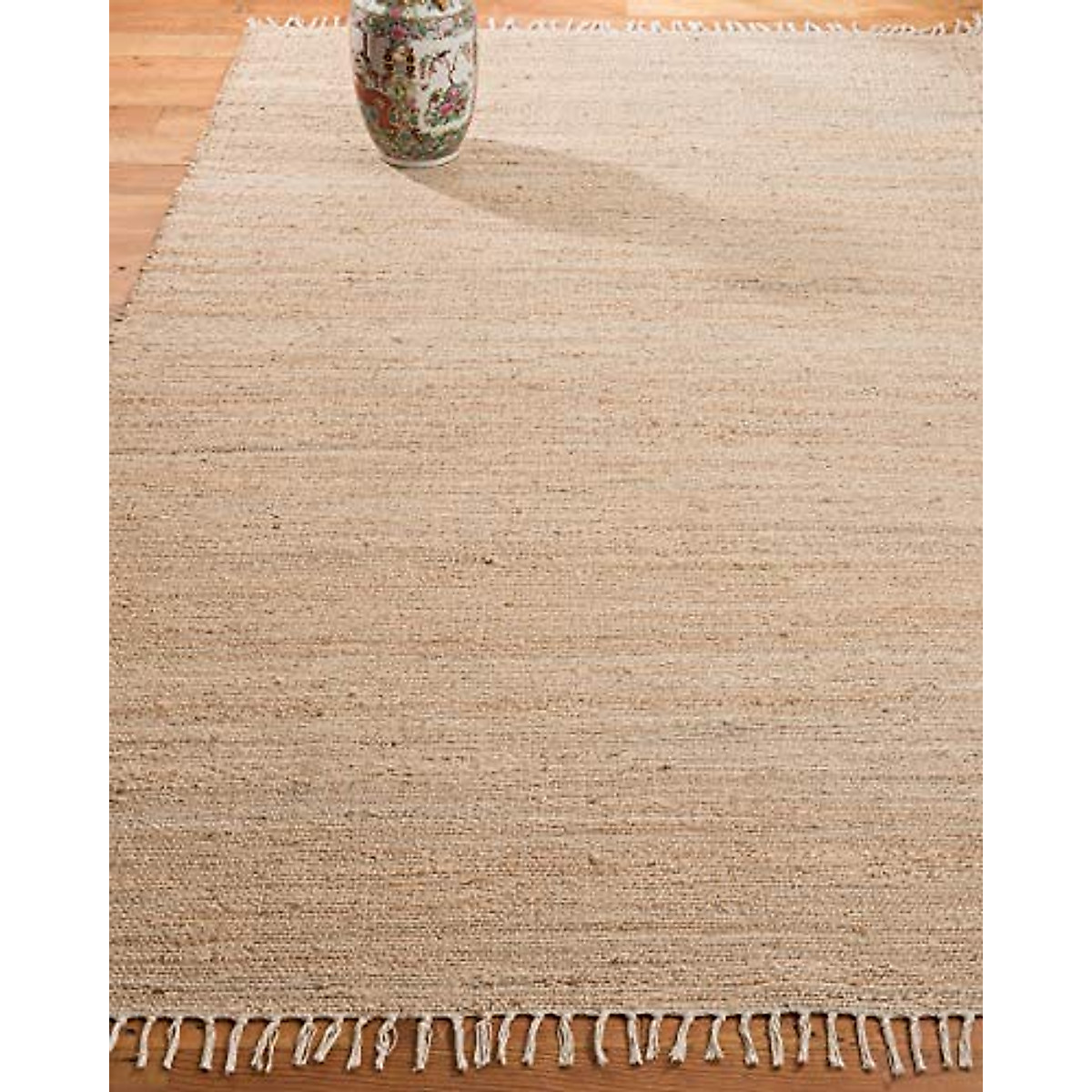 Natural Weave™ Handmade Eco-Friendly Jute Area Rug, Size - 4x6 ft, Color - Natural