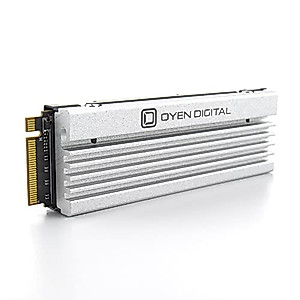 Oyen Digital Dash Pro 4TB NVMe PCIe TLC NAND SSD with Heatsink, Compatible with Sony PS5 Internal M.2 Slot