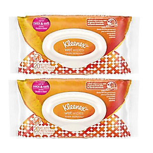 20ct Kleenex Wet Wipe
