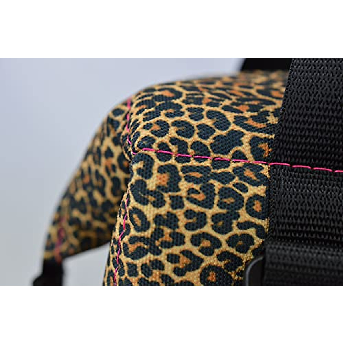 AO Coolers Leopard Print Cooler with Pink Trim, High-Density Insulation, 24-Can, Made in USA