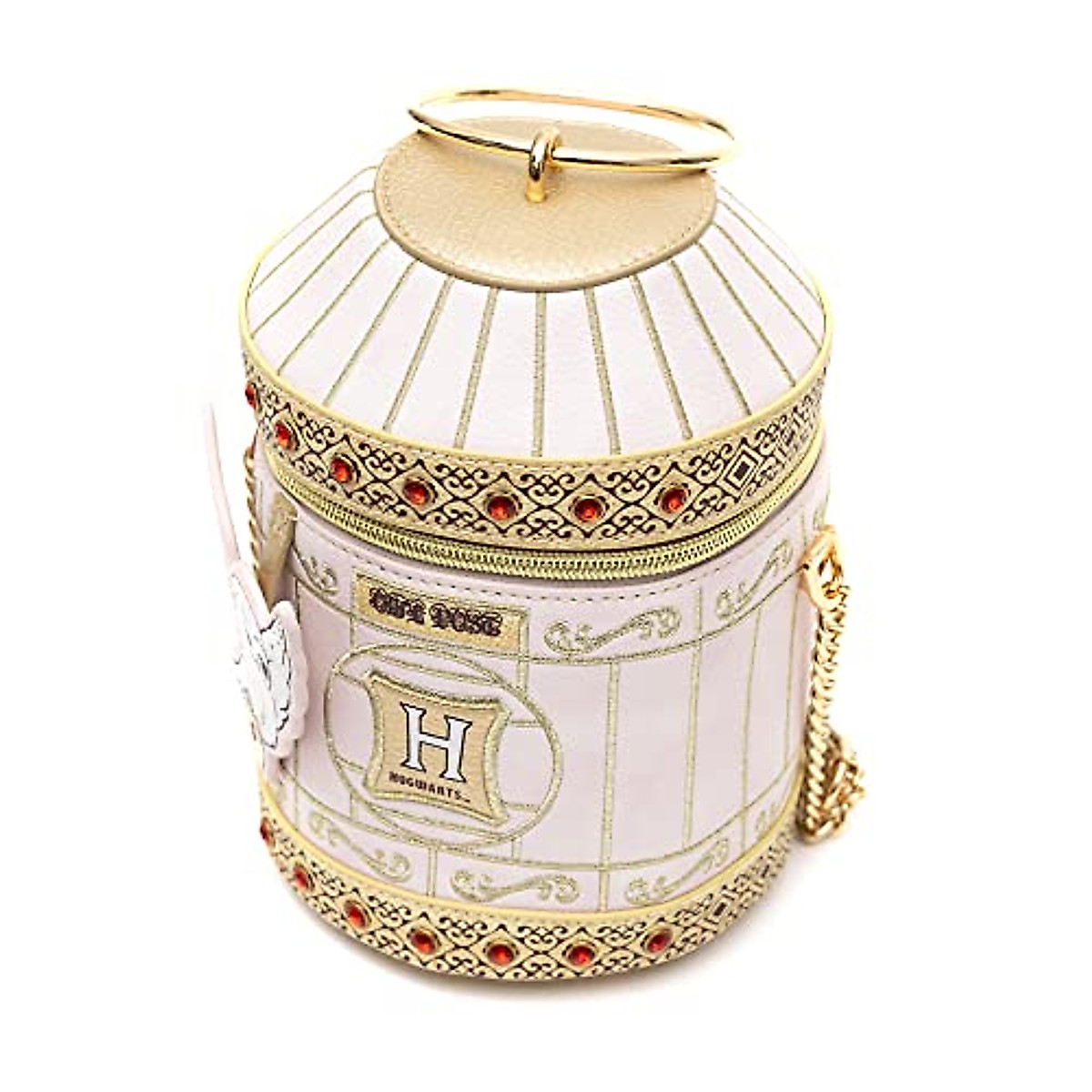 Danielle NicolexHarry Potter Owl Post Bird Cage Crossbody Bag - Fashion Cosplay Disneybound Cute Crossbody Bags, Multicolor