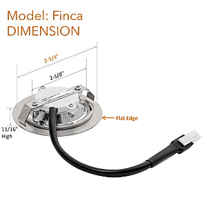 Awoco LED Light Bulbs Replacement for Range Hoods - 12V DC, 2W, Cooker Hood led Light Bulbs with 3000K Warm Yellow (Pack of 2)