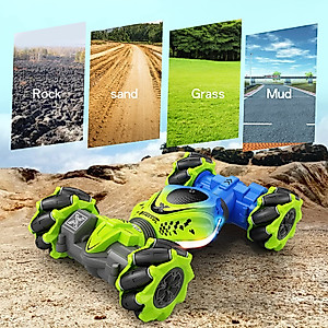 HScopter 4WD Gesture RC Cars and 2WD Remote Control Dinosaur, 2.4 G Remote Control Car Twist Offroad Craweler RC Boats Pool Toys Gift Prensent for Boy Girl Birthday Chirstams Party Xmas