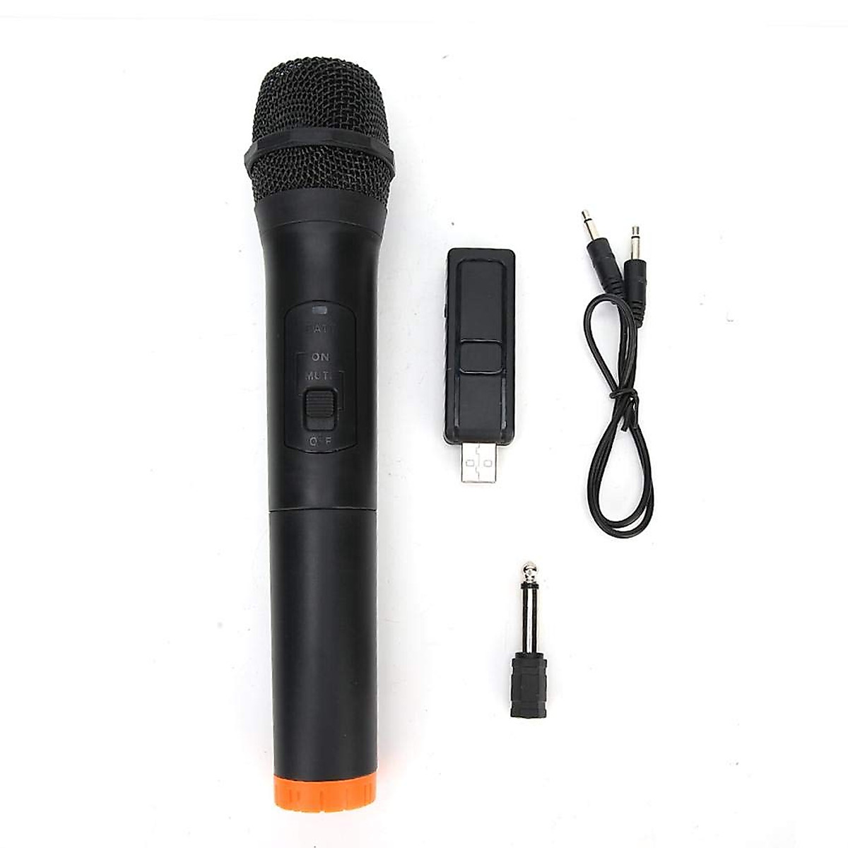 Wireless Bluetooth Karaoke Microphone ABS Plastic Professional Universal Handheld VHF Microphone USB Reception Mic