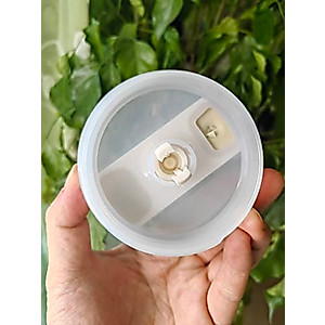 Replacement 20OZ And 30OZ Flowstate Tumbler Lid - Fit For Stanley 20oz And 30oz IceFlow Flip, Adventure Quencher 2.0 Tumbler (30OZ CREAM)