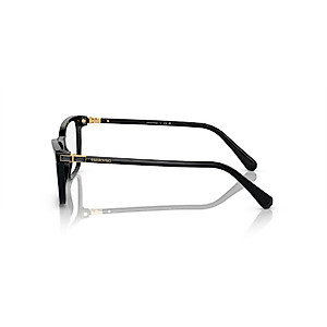 SWAROVSKI SK2015 Prescription Eyewear Frames, Black/Demo Lens, 51 mm