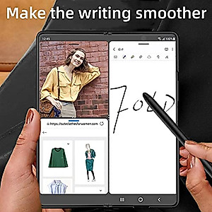 BAILI Samsung Capacitive Galaxy S Pen Fold Edition,Samsung Galaxy Electronics Z fold 2 3 4 /S21 S21FE S21Plus S22 S22Plus Touch Stylus S Pen,Compatible with Apple, Android & Hongmeng Folding Screen