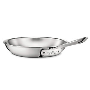 All-Clad Stainless Steel Fry Pan Cookware, 12-Inch, Silver
