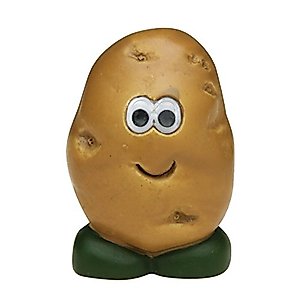 Sommelier 50753 Joie Spud Dude Potato Vegetable Scrub Cleaner Brush, 3 x 2-Inches, Multi Color