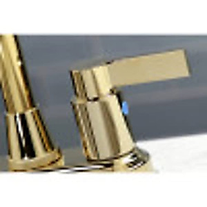 Kingston Brass KB8491NDL NuvoFusion 4-Inch Centerset Bar Faucet, 4-3/4-Inch in Spout Reach, Polished Chrome