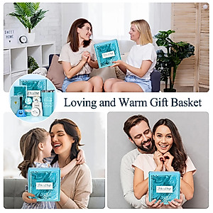 Suntee Get Well Soon Gifts for Women, Self Care Package for Sick Friend After Surgery, Sending Hugs Gifts for Her, Get Better Soon Sympathy Birthday Gift Baskets for Women, Mom, Grandma, Sister, Wife
