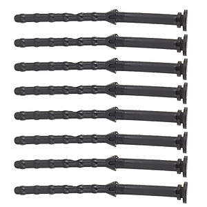 Mobestech 40 Pcs Shock-Absorbing Nails Computer Screws Computer Components Computer Accessory Fan Mounting Pin Noise Absorption Pin Noise Absorption Rivet Fan Mounting Screws Computer Supply
