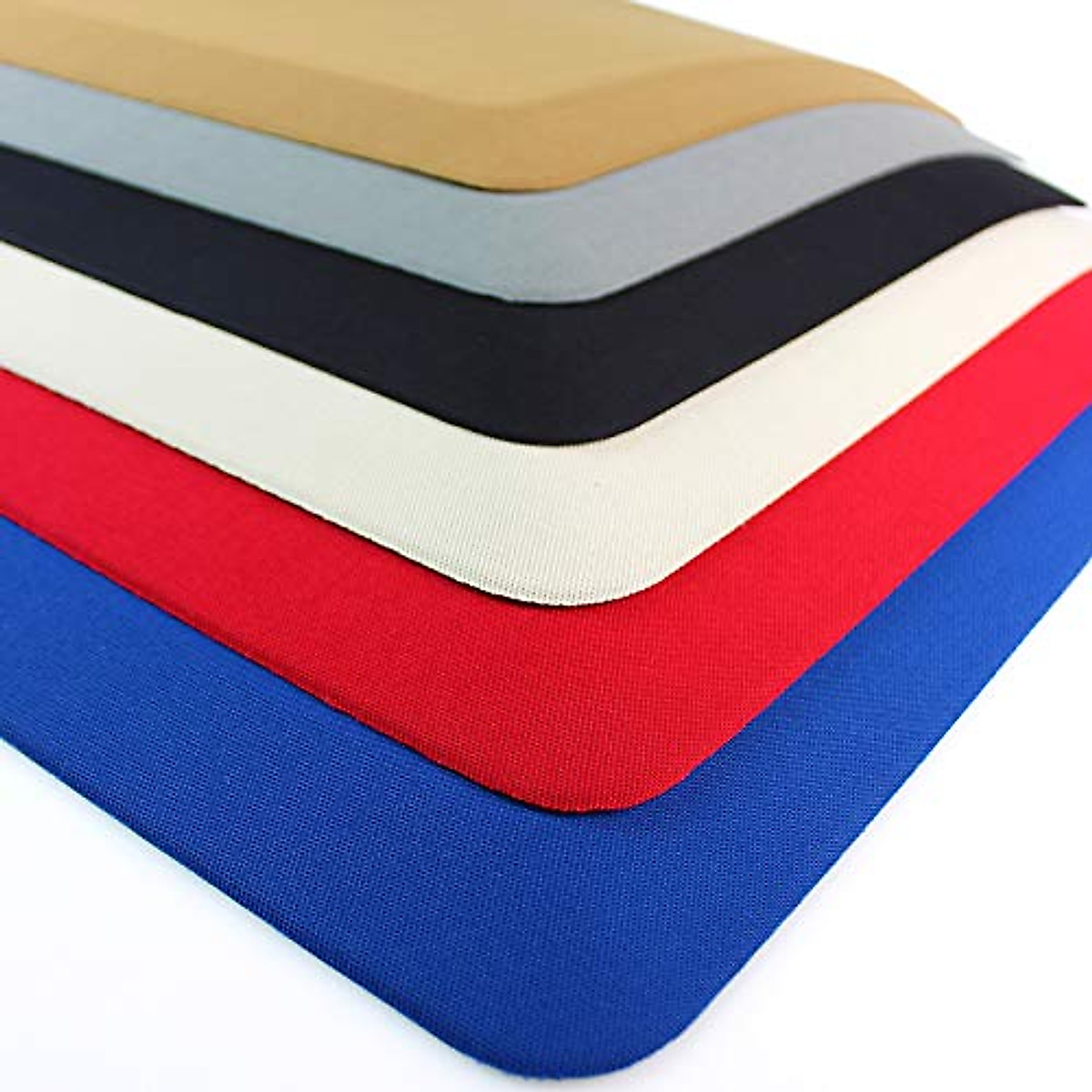 Ultralux Premium Anti-Fatigue Floor Comfort Mat, Durable Ergonomic Non-Slip Kitchen Standing Mat, 3/4” Thick, 16” x 24”, Multi-Purpose Standing Support Pad, Home, Office, Garage, Kitchen Rug, Gray