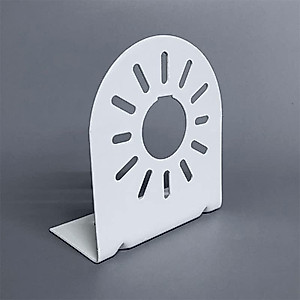 OwlCat L-Shape Dome CCTV Security Camera Mount Bracket Metal Right Angle Wall Ceiling Mount Bracket for 2.5inch Video Surveillance Mini Dome IP Camera Side Bracket, White, 115 x 102 x 50mm (L115-1)