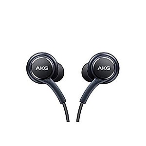 Samsung Stereo Headphones with Microphone for Galaxy S8, S9, S8 Plus, S9 Plus, Note 8 and Note 9 - Bulk Packaging - Titanium Grey