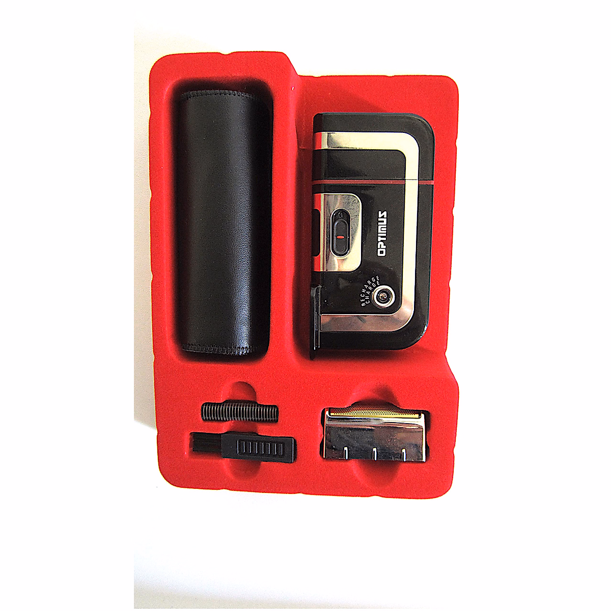 Optimus 50015 Rechargeable Pocket Palm Shaver, Black