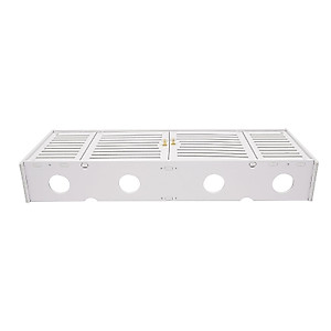 Leblett Wall Mount Router Storage Box,Rectangular White Floating Shelf,Organizer for Toys,Power Plug Storage Box,Multi-Function Storage Rack with Door