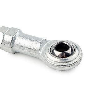 GZYF 2PCS Go Kart ATV Tie Rod End Steering Kit, Metal Bolt Tie Rod Ball Joiner Steering Shaft Assembly for ATV Go Kart