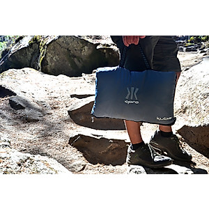 Kijaro Kubie 10-in-1 Versatile Portable Hammock, Poncho, Blanket, Sleeping Bag, Hammock Underquilt & More - Multi Use Outdoor Gear for Camping, Travel & Sports Games