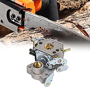 Engine Carburetor Kit, Garden Tool Parts Chainsaw Carburetor High Performance for Poulan SM4218AVX SM4518AVX