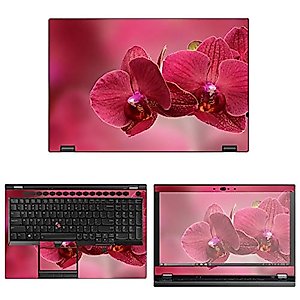Decalrus - Protective Decal Tattoo Skin Sticker for Lenovo ThinkPad P53 (15.6" Screen) case Cover wrap LEthnkpd15_P53-107