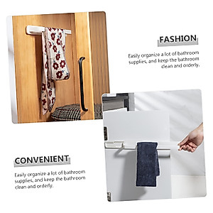5pcs Towel Rack Towel Holder for Bathroom Wall Towel Holder Rod Kitchen Towel Holder Towel Bar Shelf Towel Shelf Bath Towel Holder Kitchen Accessory Bathroom Accessories Towel Rod