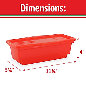 Microwave Pasta Cooker- The Original Fasta Pasta (Red)- Quickly Cooks up to 4 Servings- No Mess, Sticking or Waiting For Boil- Perfect Al Dente Pasta Every Time- For Dorms, Small Kitchens, or Offices