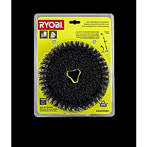 Ryobi RAKSCRUBH Hard Nylon Brush (Single)