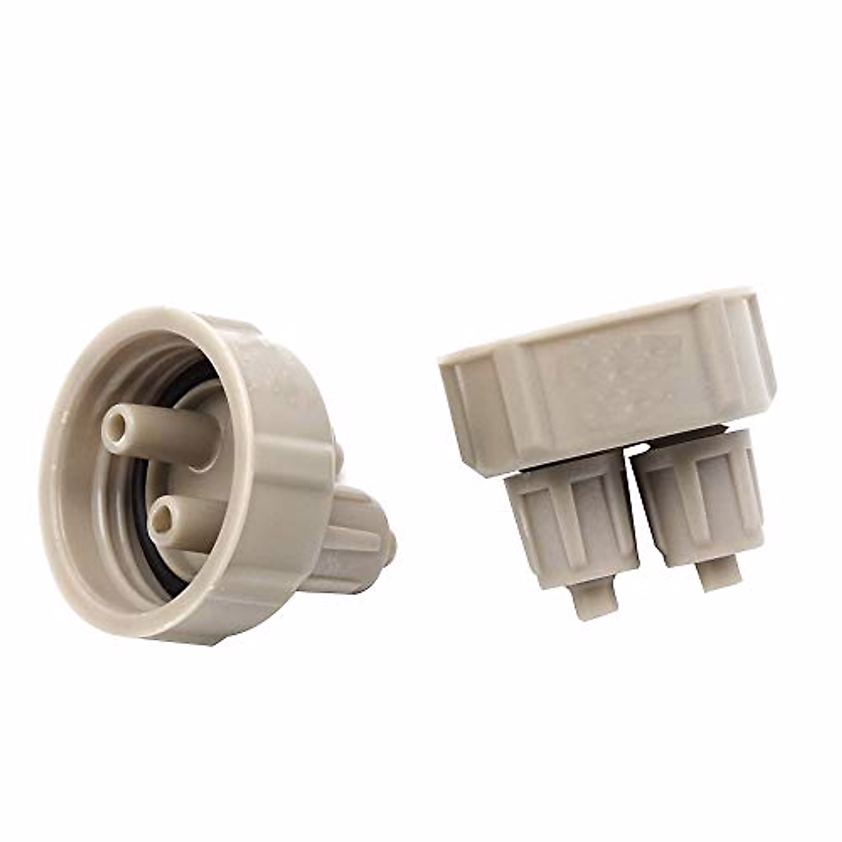 NEWCOMDIGI 4 PCS DIY CO2 Generator Bottle Cap, Quick Twist CO2 Caps, Carbon Dioxide Reactor Parts for Aquarium Plants System, Fish Tank