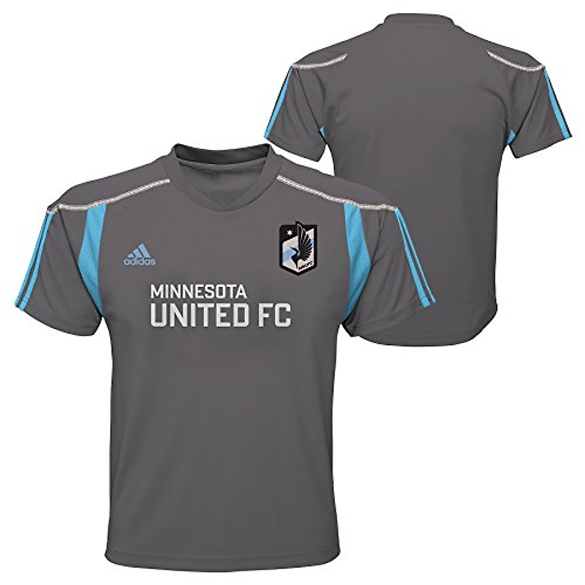 MLS Minnesota United Boys Primary Call Up Jersey, Charcoal, 18 Months