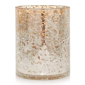 Yankee Candle Metallic Mercury Crackle Jar Candle Holder
