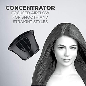 Conair 1875 Watt Turbo Hair Dryer, Blue/Black