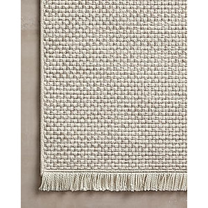 Loloi Amber Lewis x Malibu Ivory/Dove 7'-8" x 10' Area Rug