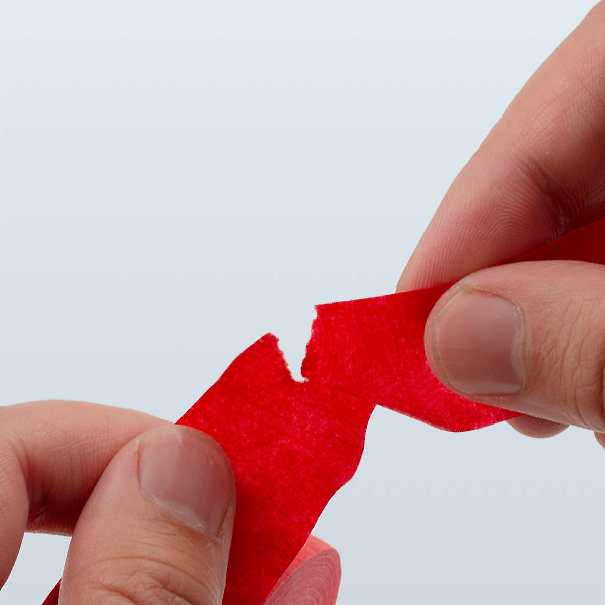 Lichamp 2 Pack Red Painters Tape 1 inch, Red Masking Tape 1 inch x 55 Yards x 2 Rolls (110 Total Yards)