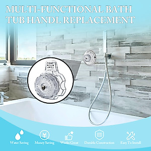 Shower Knob Replacement Compatible with Mixet MXT11 Tub Bathtub Acylic Shower Faucet Handle, Fit for Danco 88969 Shower Handle Replacement Temperature Control Trim Kit