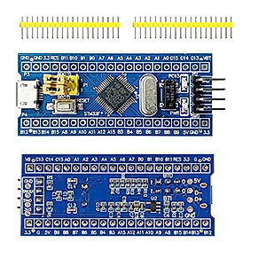 ST-Link STM32 Emulator, Aideepen ST Link V2 Programmer Unit Emulator Downloader (Random Color)+2PCS 40pin STM32F103C6T6 ARM STM32 SWD Minimum System Board