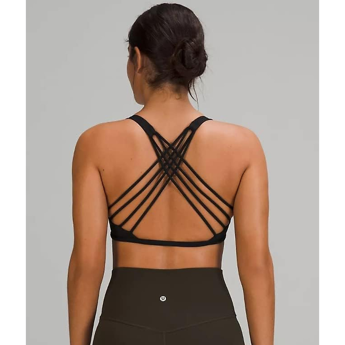 lululemon Free to Be Wild Strappy Sports Bra Black (8)