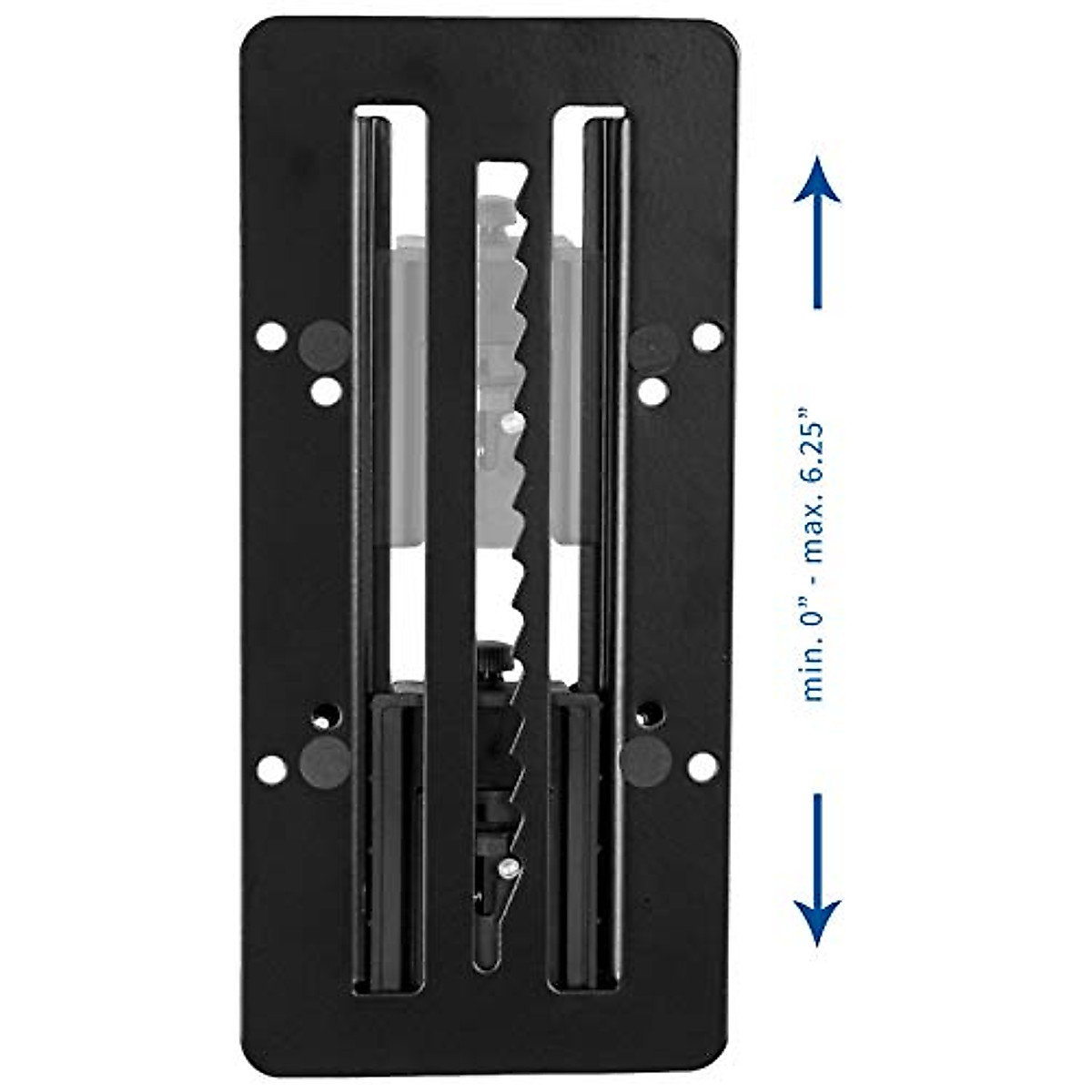 VIVO Height Adjustable VESA Adapter for Single 13 to 27 inch Monitor, Accessory Bracket Kit for Individual Screen, Black, Stand-VAD3